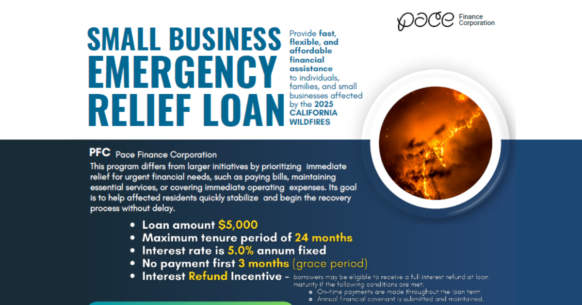 PACE Re-Launches Small Business Emergency Relief Loan - Pacific Asian ...